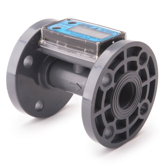 PVC Digital Flow Meter | Plain | Thread | Flange