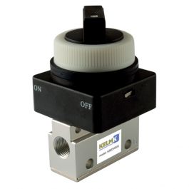 2 Position Selector Switch Metric | Panel Mount Valves | Pneumatic