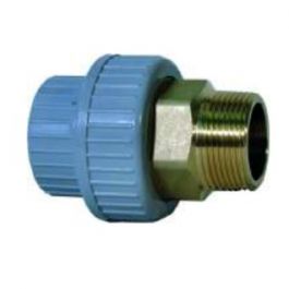 PVC-C Union Plain x Brass M Thread | EPDM | + GF