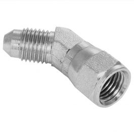 Compact Forged JIC Male x Female | 45° Elbows | Burnett & Hillman