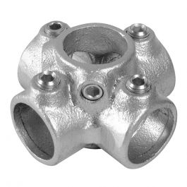 4 Way Cross - 158 | Key Clamp Handrail Systems