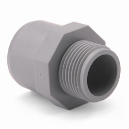 ABS Adaptor | Inch | Plain Female x Threaded Male