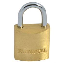 Brass Padlock | Padlocks | Faithfull