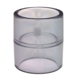 PVCu Clear Sockets | Metric | Georg Fischer