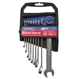Combination Spanner Set of 9 | Faithfull