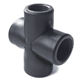 Cross | MDPE Threaded Pipe Fittings | Pipestock