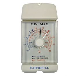 Dial Max-Min Thermometer | Thermometers & Hygrometers | Faithfull