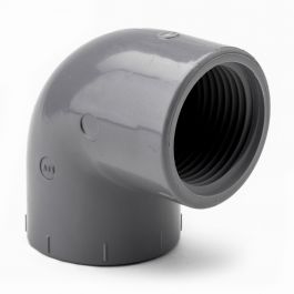 Elbow 90° | Plain x Thread Female | Durapipe | PVC