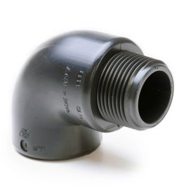 PP Threaded Elbow 90° M x F | MDPE Threaded Pipe Fittings