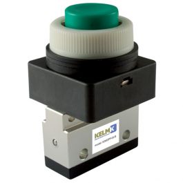 External Push Button Metric | Panel Mount Valves | Pneumatic