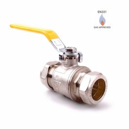 Gas Compression F/F Brass Valve | Metal Ball Valves | Pipestock
