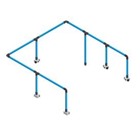 Compressed Air System Kit | 5 Drop | 36 Metres | John Guest