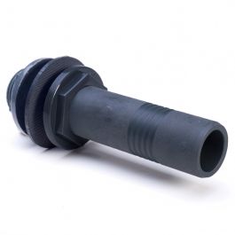 PP Threaded Tank Connector Long | Pipestock