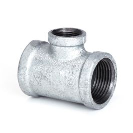 90° Reducing Tee | K-Line | Malleable Iron | Galvanised
