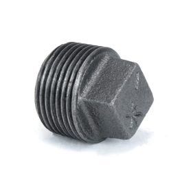 Solid Plug | K-Line | Malleable Iron | Black