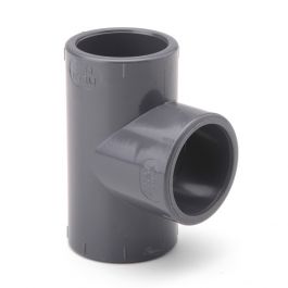 Tee 90° | Plain Metric | PVC Pipe Fittings