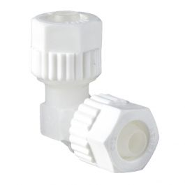 Union Elbow | PVDF Fittings | Tube x Tube | Tefen