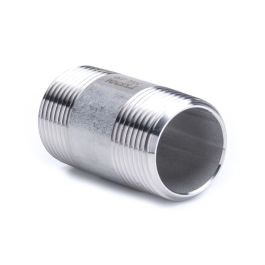 Barrel Nipple | NPT Thread | Stainless Steel