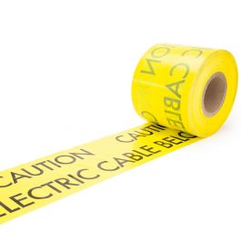 Electric Cable Below | Warning Tape | Utility Protection