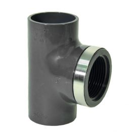 Tee 90° Plain x Thread | Inch | Georg Fischer
