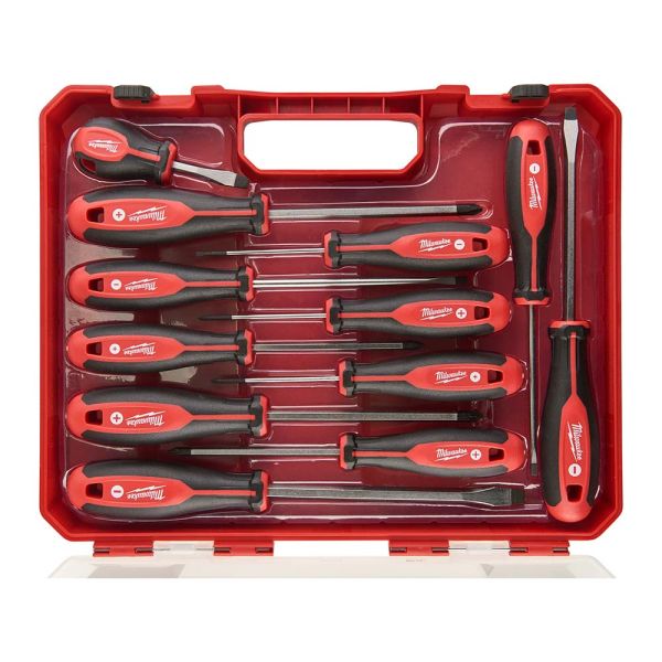 Milwaukee Tri-Lobe Screwdriver Set | 12 Pieces | Pipestock