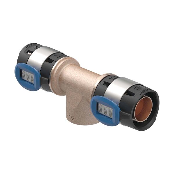 Geberit Flowfit Female Tee 90 | Press Fit | Pipestock