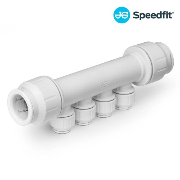 JG Speedfit 4-Port Manifold | Pipestock