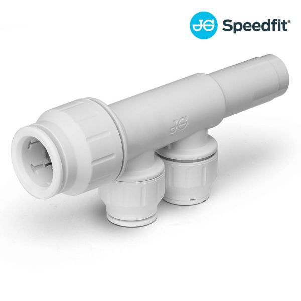 JG Speedfit 2-Port Manifold With Stem | Pipestock