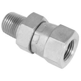 NPT Male x BSPP Female | Swivel Adaptor | Burnett & Hillman