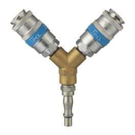 PCL Airflow Coupling Twin to Standard Adaptor | Air & Pneumatics ...
