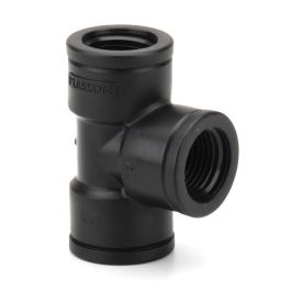 PP BSP Threaded Tee 90° | Plasson Fittings | Pipestock
