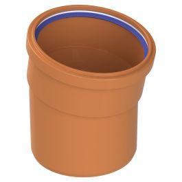 PVCu Single Socket Bend 11 1/4 | Underground Drainage | Pipestock
