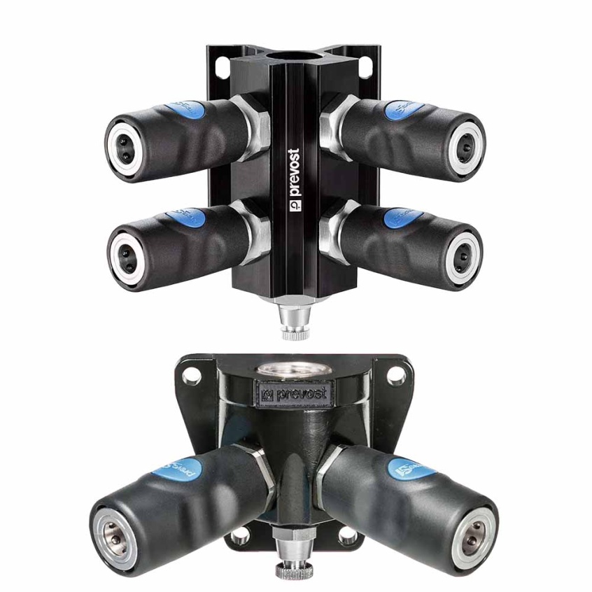 Manifolds & Wall Brackets - Prevost