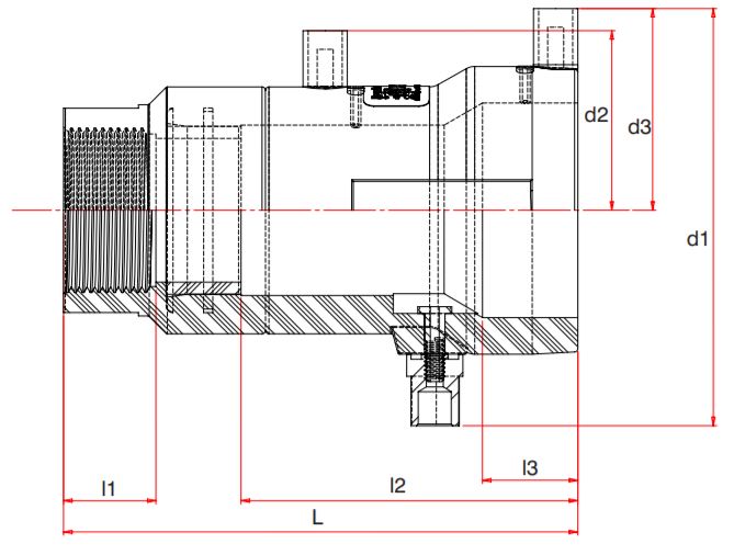 Adaptor x Female BSP w/Test Port | Close-Fit | Durapipe PLX