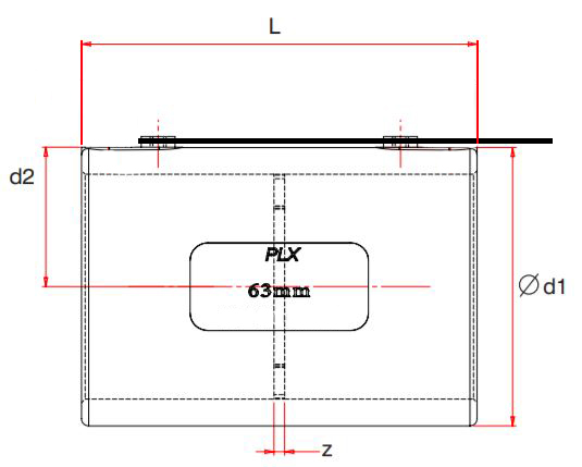Coupling w/Leads | Pipe-in-Pipe | Durapipe PLX