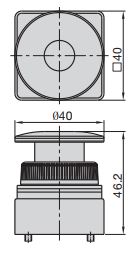 Palm Button BSPP | Panel Mount Valves | Pneumatic