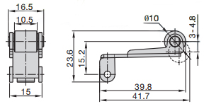 Roller Lever Metric | Panel Mount Valves | Pneumatic