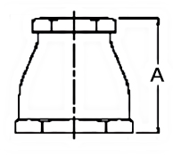 Reducing Socket | K-Line | Malleable Iron | Galvanised