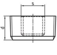 Plug Recessed | Malleable Iron | Galvanised