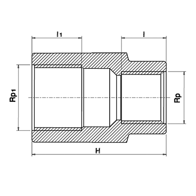 PP BSP Threaded Reducing Socket | Plasson Pipe Fittings | Pipestock