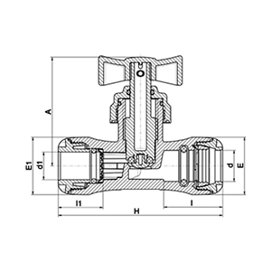 MDPE Push Fit Stop Tap PE x Copper | MDPE Pipe Fittings | Pipestock