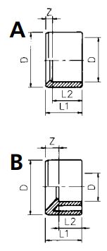 Reducing Bush | Plain Metric | PVC Pipe Fittings