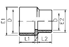Reducing Socket | Plain Metric | PVC